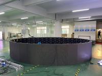China 2mm Curtain Flexible Led Display Module Curved Led Video Wall Soft for sale