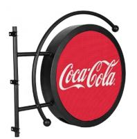 China Outdoor Double Sided Led Screen Module P8 Circle Super Wide View 200m for sale