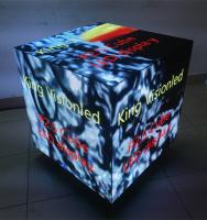 China 640x640mm Magic Cube Led Display 3d Effect SMD2121 Large Advertising Square 2.5mm for sale