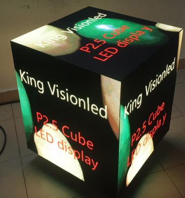 China 640x640mm Magic Cube Led Display 3d Effect SMD2121 Large Advertising Square 2.5mm for sale