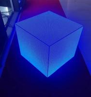 China 640x640mm Magic Cube Led Display 3d Effect SMD2121 Large Advertising Square 2.5mm for sale