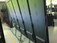 China Indoor Customized Led Display Mirror Digital Signage Poster Stand 140 Degree for sale