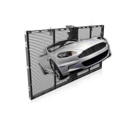 China King Visionled Transparent LED Display Screen High Brightness Up To 75% Transparency for sale
