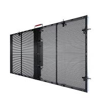 China King Visionled Transparent LED Display Screen High Brightness Up To 75% Transparency for sale