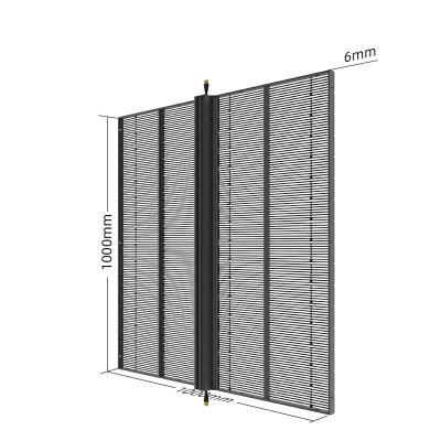 China Outdoor Rental Transparent Led Display Screen Facade for sale