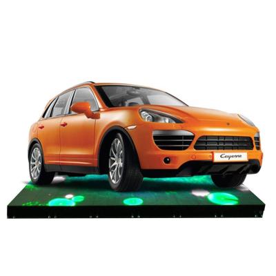China Theatre LED Stage Backdrop Screen P3.91 Indoor Full Color Floor Tile Interactive Display for sale