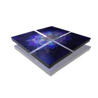 China Theatre LED Stage Backdrop Screen P3.91 Indoor Full Color Floor Tile Interactive Display for sale