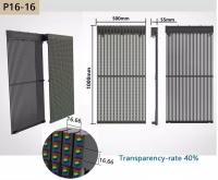 China Small Portable Led Curtain Screen Panel P16.67mm Front Service for sale