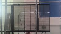 China See Thru Transparent Led Display Board Mirror Large Building Curtain for sale