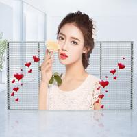 China Indoor Transparent Led Display Screen Film 1R1G1B Lightweight Thin Showcase for sale