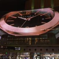 China Digital Transparent Led Window Display Wall Advertisement P3.9mm 35KG Pieces for sale
