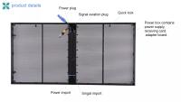 China Digital Transparent Led Window Display Wall Advertisement P3.9mm 35KG Pieces for sale
