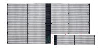 China Outdoor Transparent Led Display Screen For Shopping Mall Storefront Curtain for sale