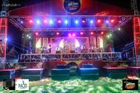 China P4 P3 Outdoor Rental LED Display Curtain HDR 250x250mm 16 Bit High Definition for sale