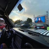 China High Quality Outdoor Rental LED Display With Pure Black Lamp 500x500x85mm Cabinet Size Factory for sale