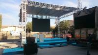 China High Refresh Rate P3.91 Outdoor Rental Led Display 5500nits For Sports Arena / Banking for sale
