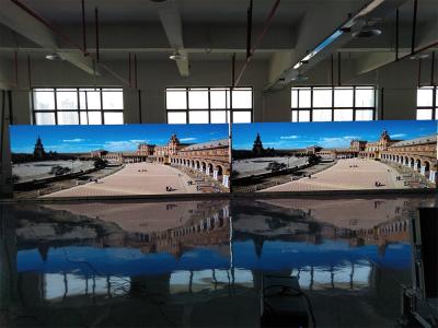 China 2.97mm  3.91mm 4.81mm Church Led Video Wall Tiles Seamless Stage Slim Aluminum Cabinet for sale