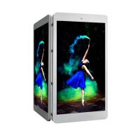 China High Brightness Outdoor Street Advertising Led Screen Light Pole 1/8 Scan Drive Mode for sale