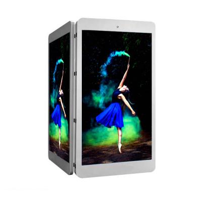 China High Brightness Outdoor Street Advertising Led Screen Light Pole 1/8 Scan Drive Mode for sale