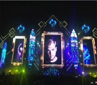 China Big Concerts P3.9mm Outdoor Rental Led Display Wall For Live Show Advertising for sale