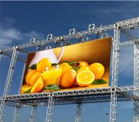 China Low Noise Outdoor P3.91 64*64 LED Video Wall Display Front And Back Maintenance for sale