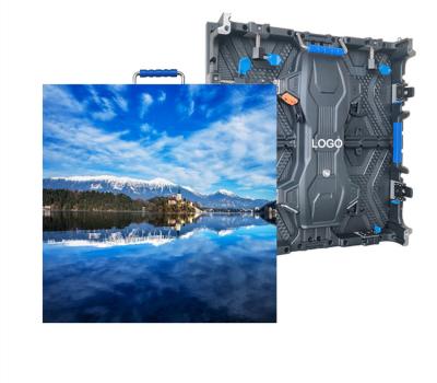 China P3.9 P4.8 Stage LED Screen Brushed Aluminum Outdoor Led Video Wall For Concert for sale