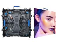 China Slim Cabinet P3.91mm Indoor Rental LED Screen Front Service Video Wall for sale