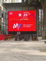 China Transparent Waterproof 	LED Curtain Screen Advertising Pantalla Videotron P15 for sale