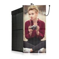 China Waterproof IP65 Curtain LED Screen P15 P16 7000CD/sqm Brightness for sale