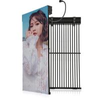 China Billboard Outdoor LED Curtain Screens For Video Advertising P8 Full Color for sale