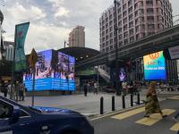 China IP65 P6 Waterproof High Resolution Outdoor Advertising LED Display 27777 Pixel/Sqm for sale
