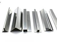 China Inside Corner Stainless Steel Metal Bullnose Border Edge Trim 2.5m for sale