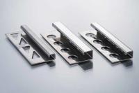 China Inside Corner Stainless Steel Metal Bullnose Border Edge Trim 2.5m for sale