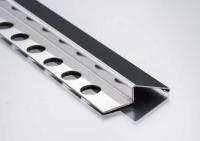 China Inside Corner Stainless Steel Metal Bullnose Border Edge Trim 2.5m for sale