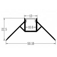 China Electrophoresis Aluminum LED Profiles for sale