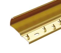 China Aluminum Corner Tile Trim Anodized Threshold Strips Carpet To Tile for sale
