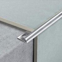 China Aluminium Tile Trim Square Edge Tile Trim White Bathroom Tile Metal Trim for sale