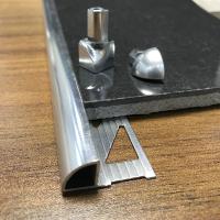 China Aluminium Tile Trim Square Edge Tile Trim White Bathroom Tile Metal Trim for sale