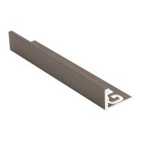 China Chrome Square Edge Tile Trim 10mm Aluminium L Shaped Trim home decorative for sale
