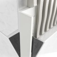 China Aluminium Transition Strip Tile Trim Transition Profiles For Bathroom Floors Coverings Sealant Strips for sale