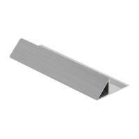 China Triangle Aluminium Tile Corner Trim Aluminium Square Edge Tile Trim Chrome Tile Trim for sale