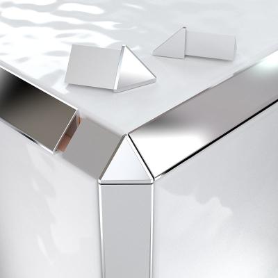 China Aluminium Tile Trim Triangle Corner Aluminium Square Edge Tile Trim Ceramic Tile Trim for sale
