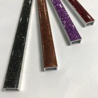 China Aluminium Square Edge Trim Bathroom Floor Round Edge Tile Trim for sale