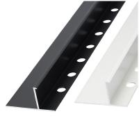 China Aluminium Tile Trim Profiles skiritng board Bullnose Edge Tile Trim Shower Tile Metal Edge for sale
