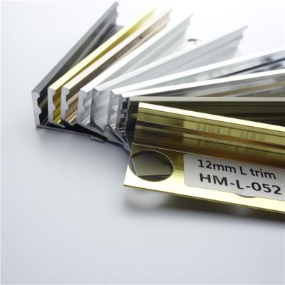 China Metal Tile Trim and Tile Transition Pieces Floor Decor Aluminium Tile Trim for sale