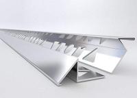 China Aluminium Edge Strips Aluminium Tile Edge Trim Corner Closing Edge Strips for sale