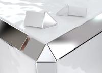 China Aluminium Edge Strips Aluminium Tile Edge Trim Corner Closing Edge Strips for sale
