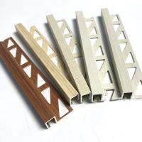 China The Aluminum Tile Edge Trims Customized Metal Tile Trims Home Decoration for sale