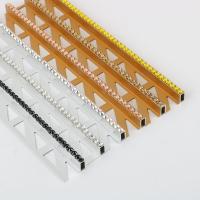 China The aluminum alloy extrusion floor/tiles finish line straps trims for sale