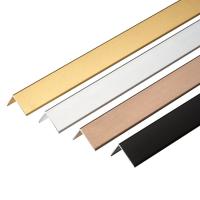 China The Butt Of Ceramic Tiles And Metal Strips Aluminium tile trim for sale